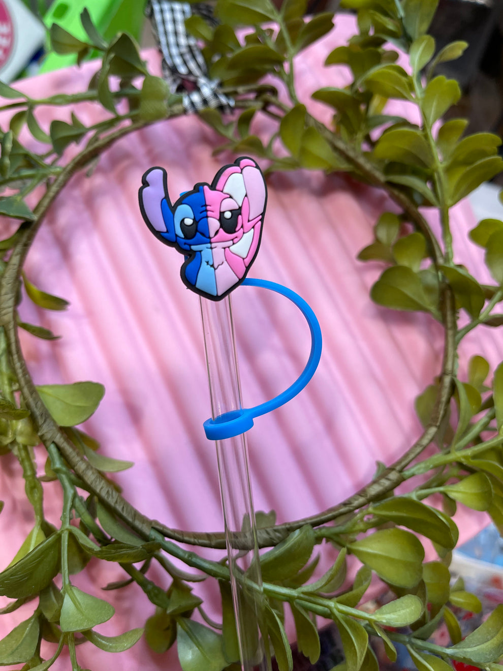 Straw Toppers (Blue Alien) – pinkheartcollc